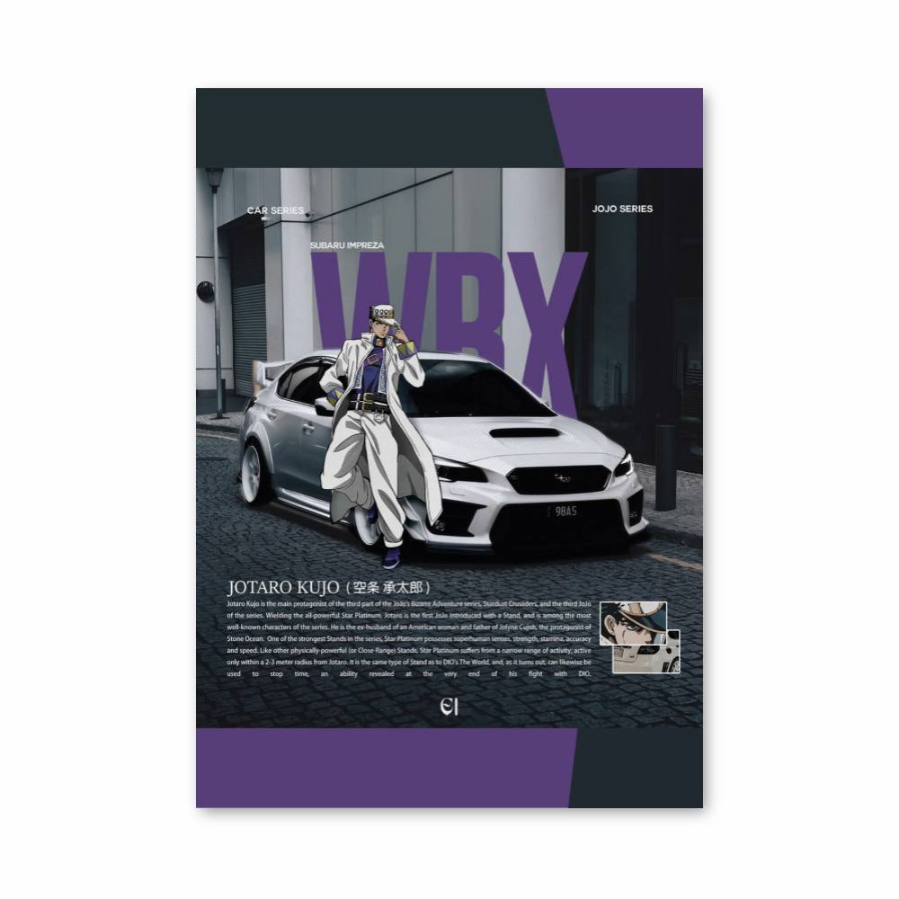 Poster WRX Anime Style | Aesthetic Posters