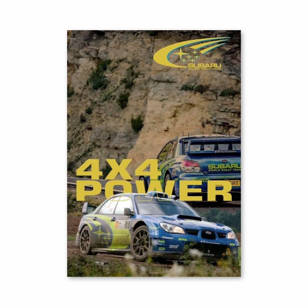 Poster 4x4 Power | Aesthetic Posters