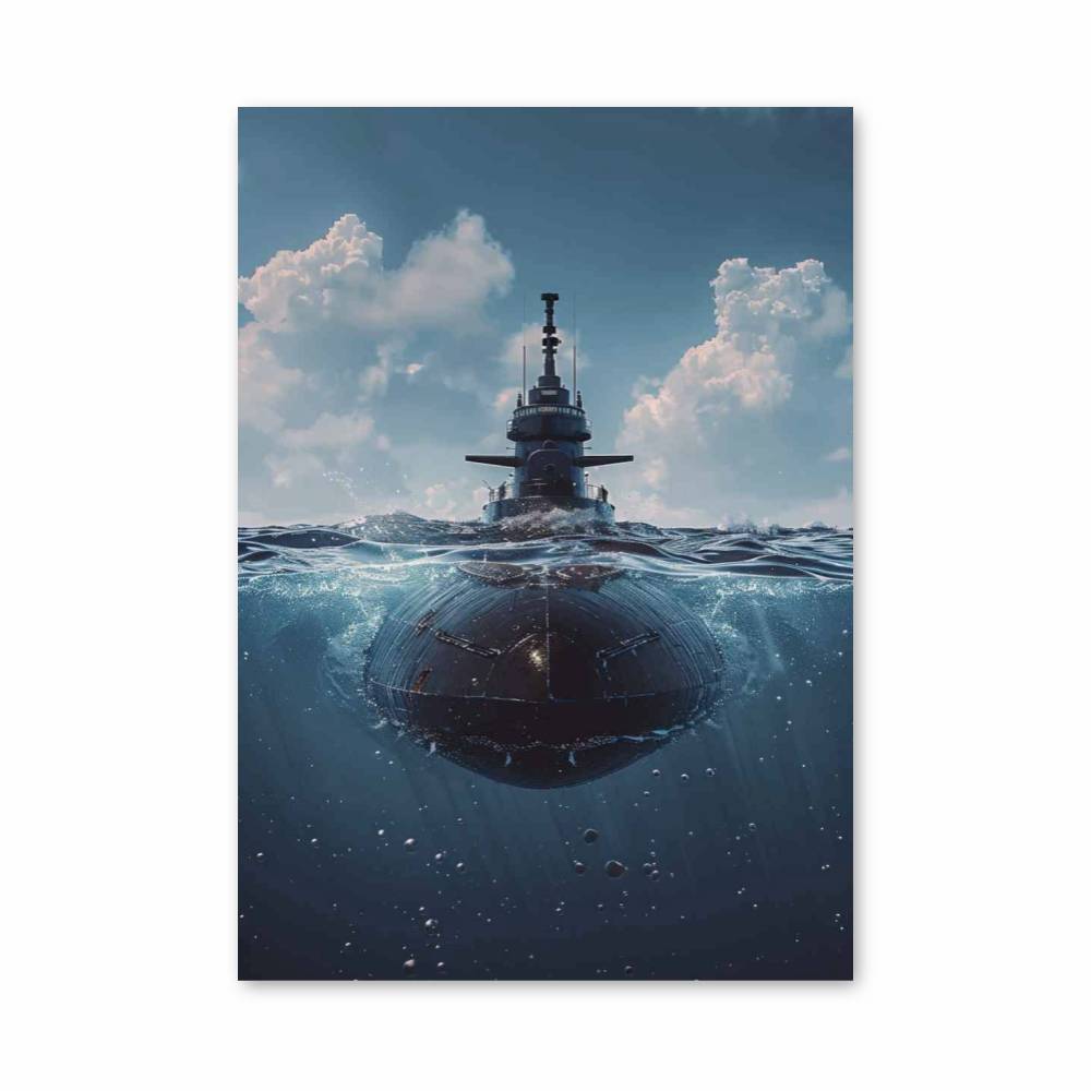 Majestic Submarine Poster | Aesthetic Posters
