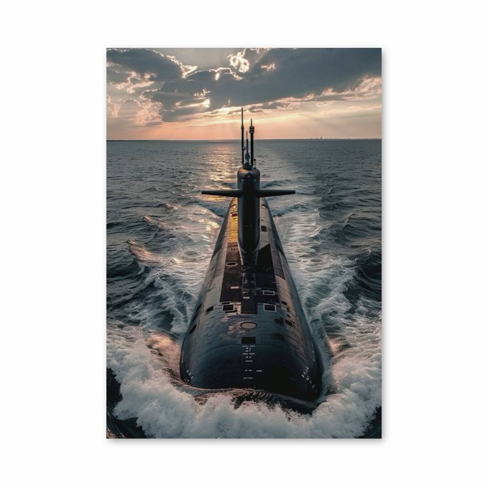 Poster Submarine Serenity | Aesthetic Posters