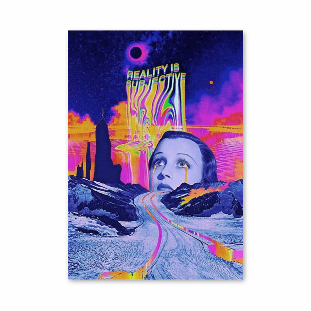 Poster Reality is Subjective | Aesthetic Posters