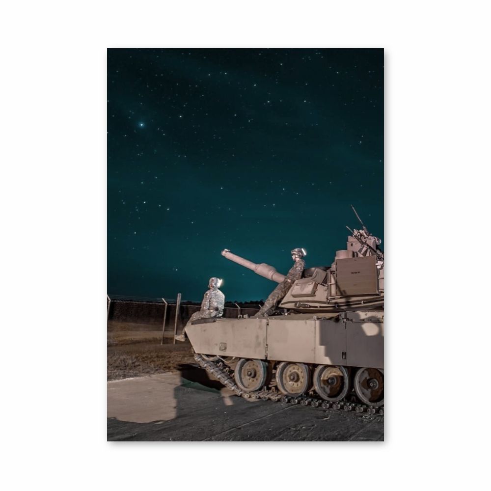 Poster Tank Night | Aesthetic Posters