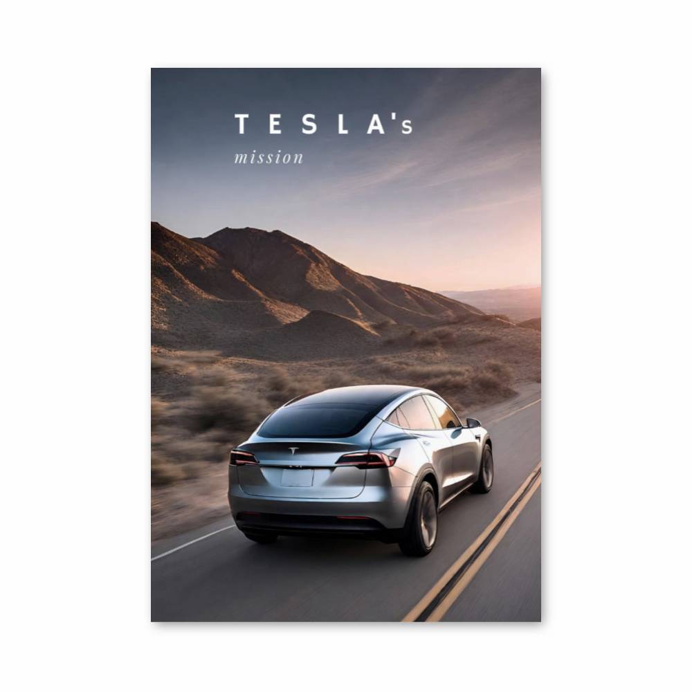 Poster Mission Tesla | Aesthetic Posters