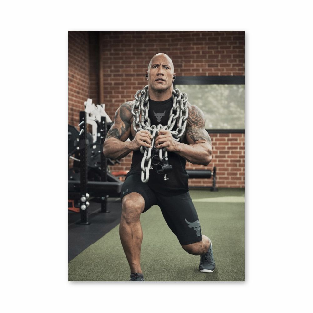 Poster The Rock Chain | Aesthetic Posters