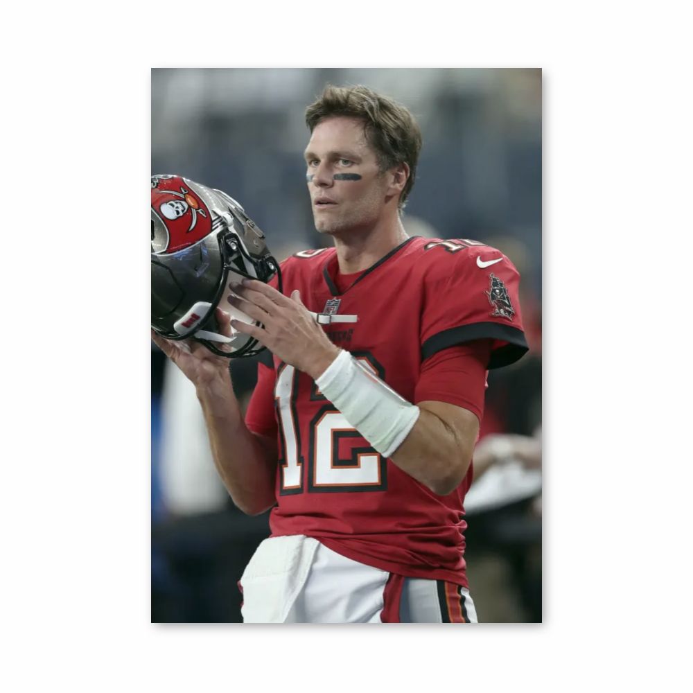 Poster Tom Brady Quarterback | Aesthetic Posters