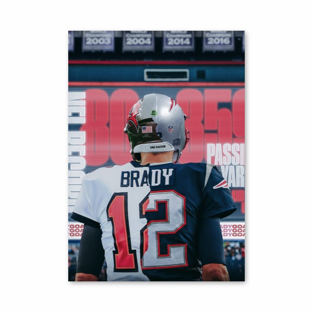 Poster Tom Brady 12 | Aesthetic Posters