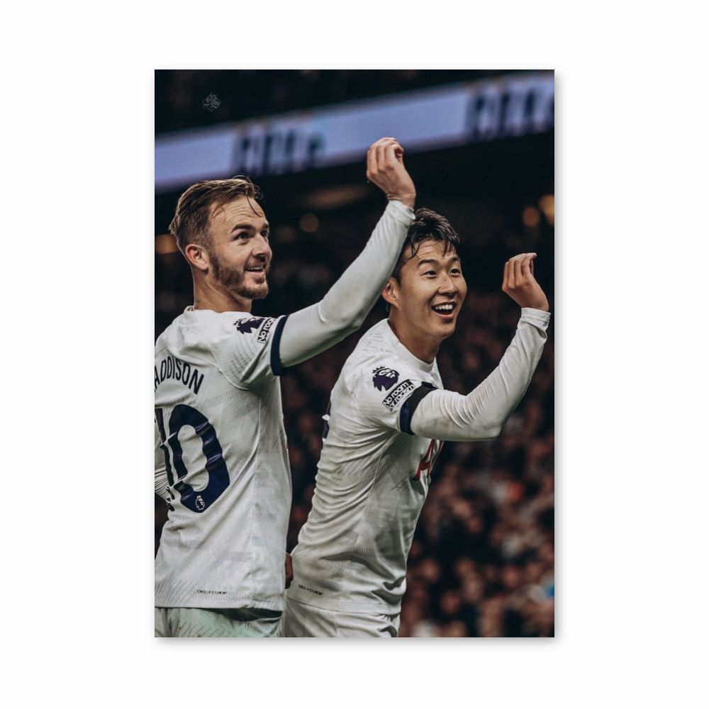 Tottenham Hotspur Celebration Poster | Aesthetic Posters