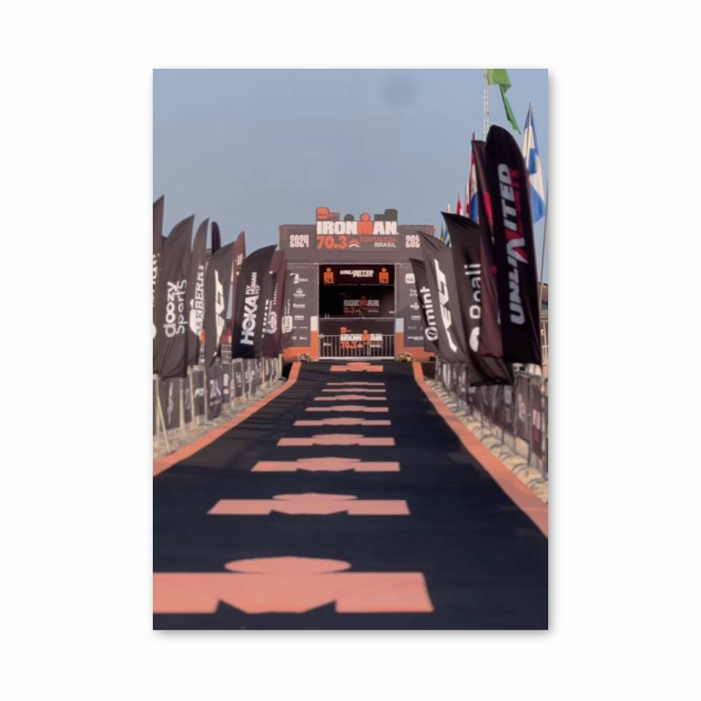 Poster Ironman Finish Line | Aesthetic Posters