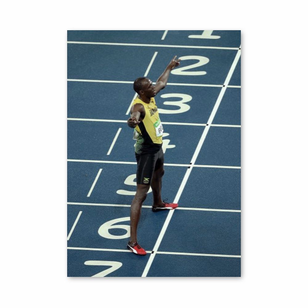 Poster Usain Bolt Champion | Aesthetic Posters