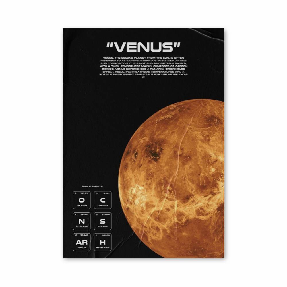 Poster Venus Orbit | Aesthetic Posters