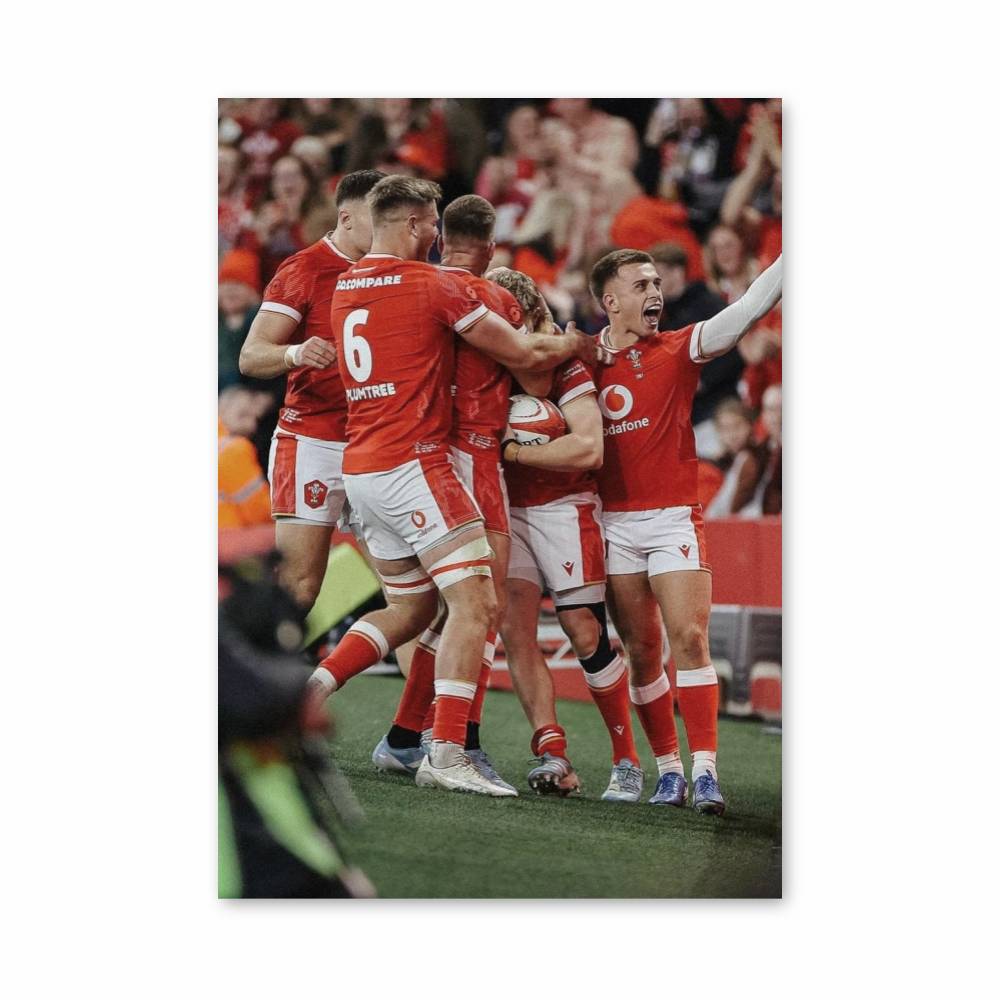 Poster Victory Wales Rugby | Aesthetic Posters