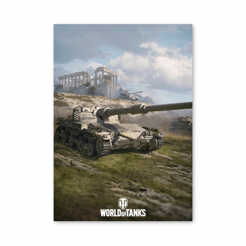 Tank Battle Poster | Aesthetic Posters