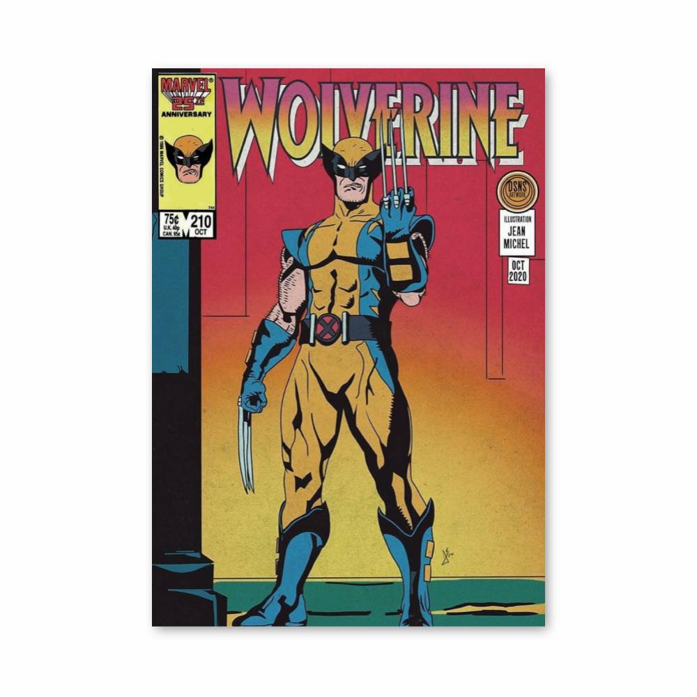 Poster Wolverine Vintage | Aesthetic Posters