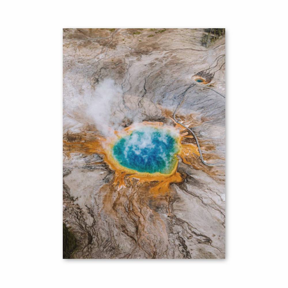 Prismatic Geyser Poster | Aesthetic Posters