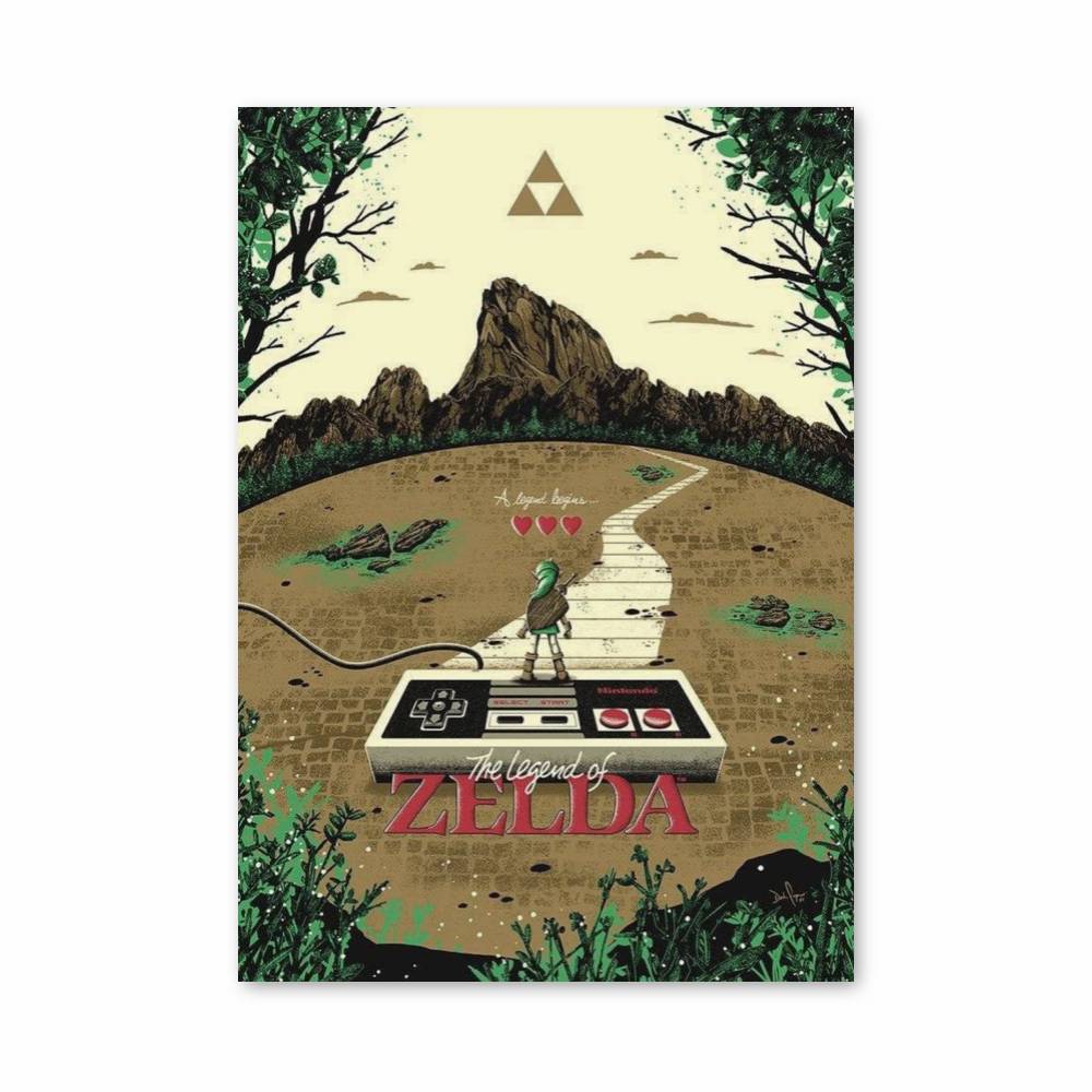 Poster Zelda NES | Aesthetic Posters