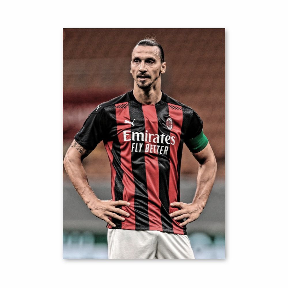 Poster Zlatan Ibrahimovic | Aesthetic Posters
