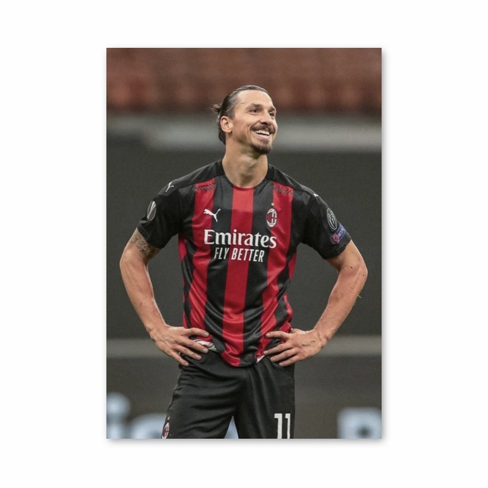 Poster Zlatan Laughing | Aesthetic Posters